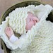 Crochet Pattern- Baby- Ruffled Cocoon - Papoose - Hat- Baby Crochet ...