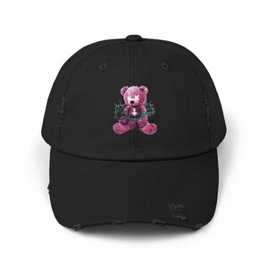 Prisoner Bear Hat Unisex Distressed Cap Gift for Her - Etsy