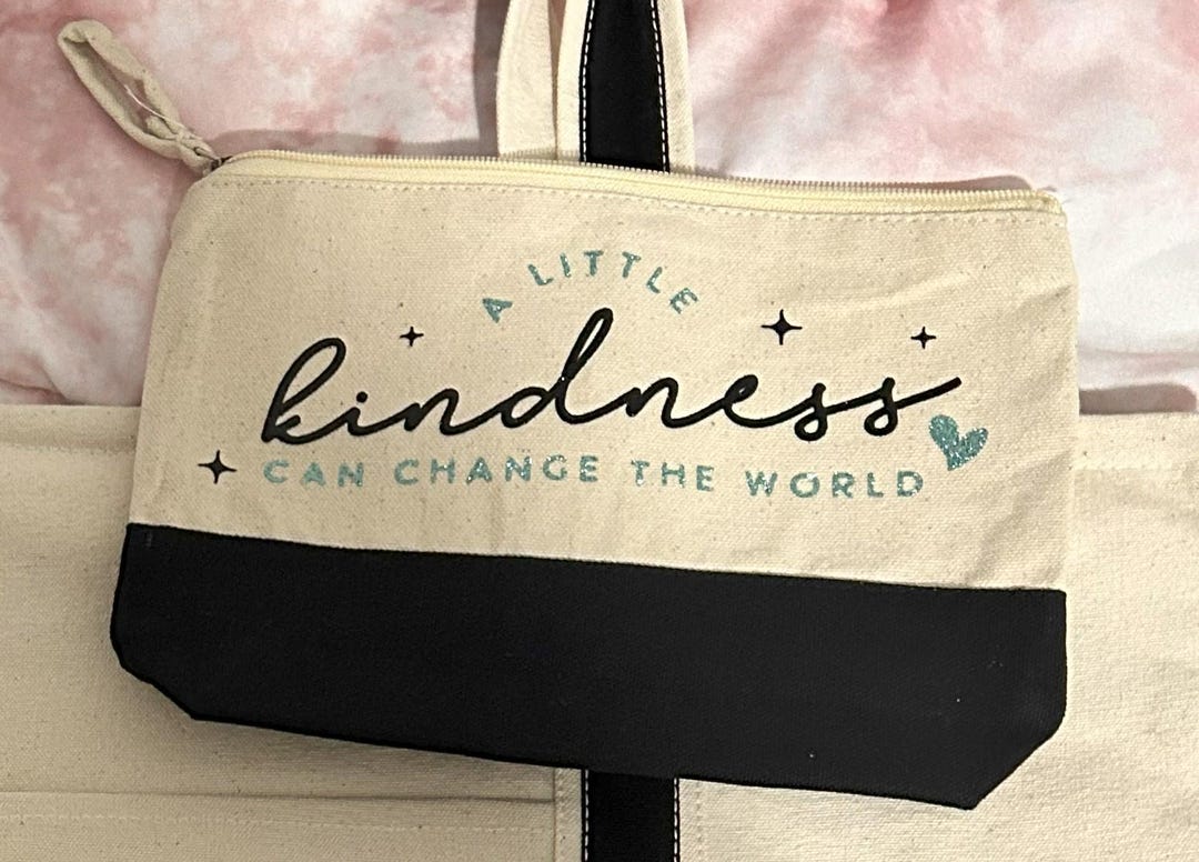 A Little Kindness Can Change the World Zipper Pouch - Etsy