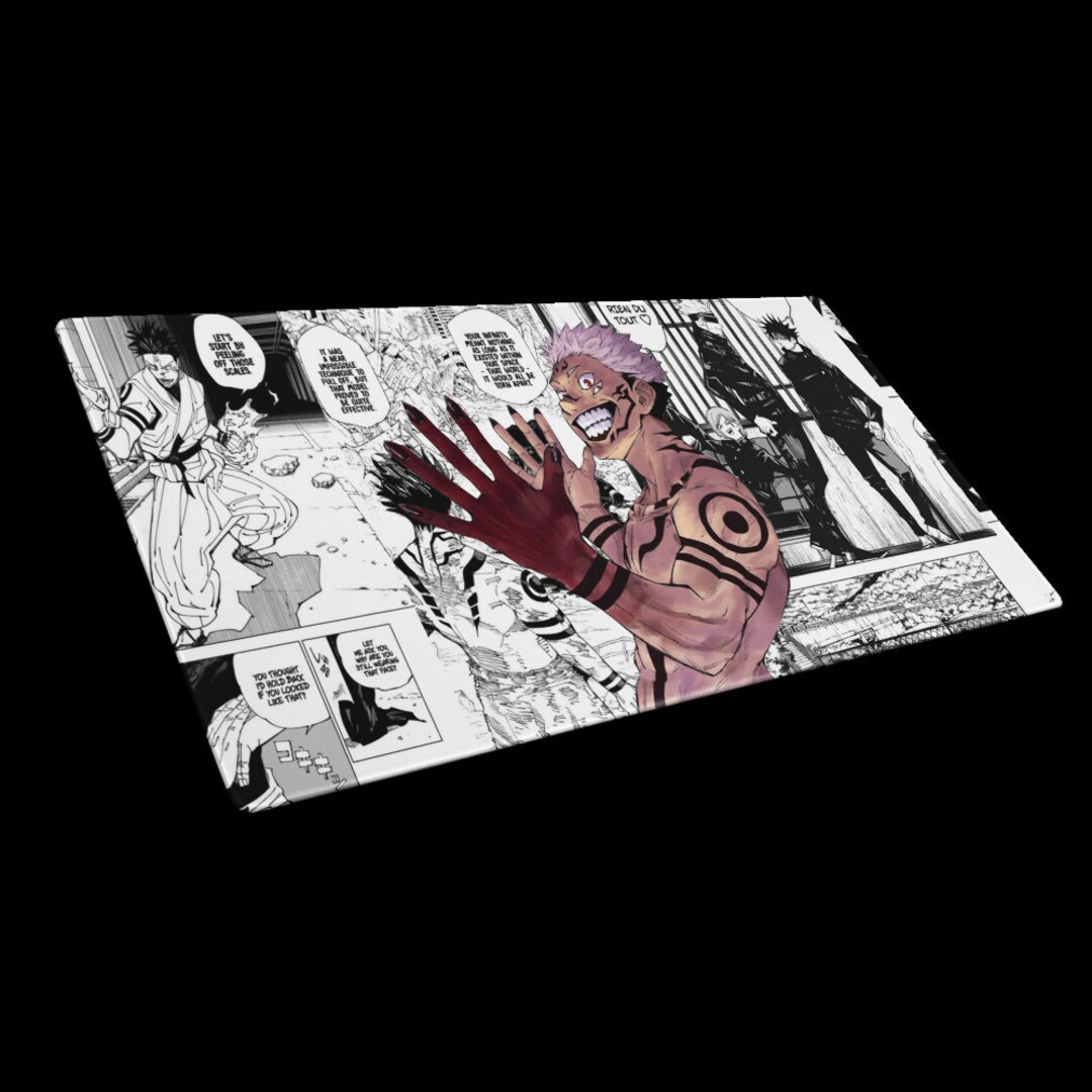 Jujutsu Kaisen Sukuna Exclusive Manga Mouse Pad - Etsy