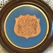 Engraved Copper Armorial Family Crest Mounted in a Circular - Etsy