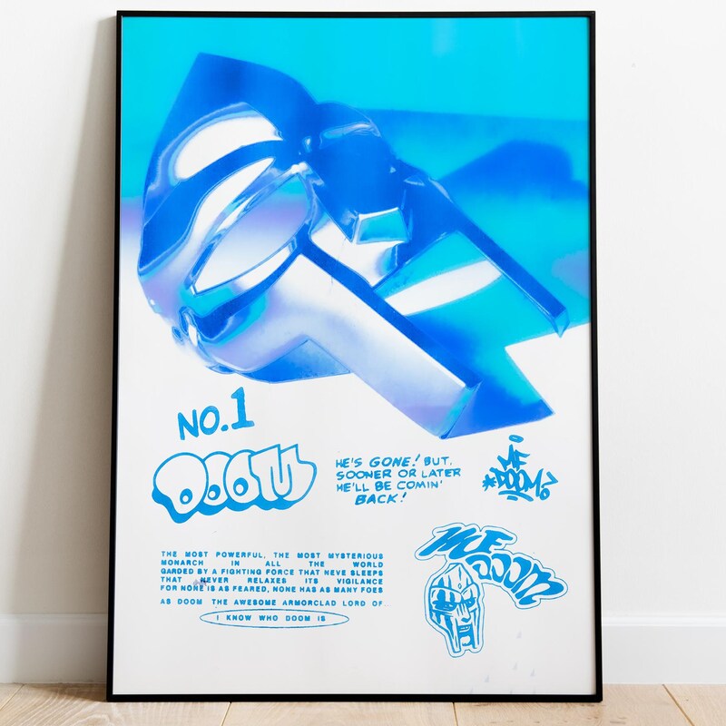 Mf Doom Poster - Etsy
