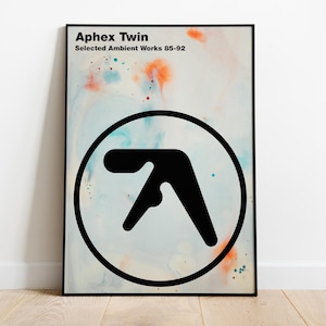 Aphex Twin Inspired Album Art Prints – Syro, Drukqs, Selected Ambient ...