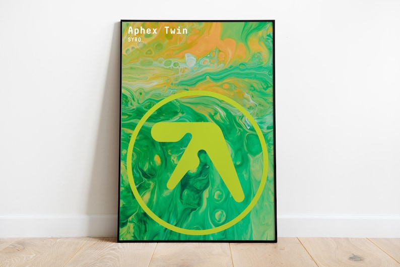 Buy Aphex Twin Poster Set Album Cover Art Prints: IDM Techno Music ...