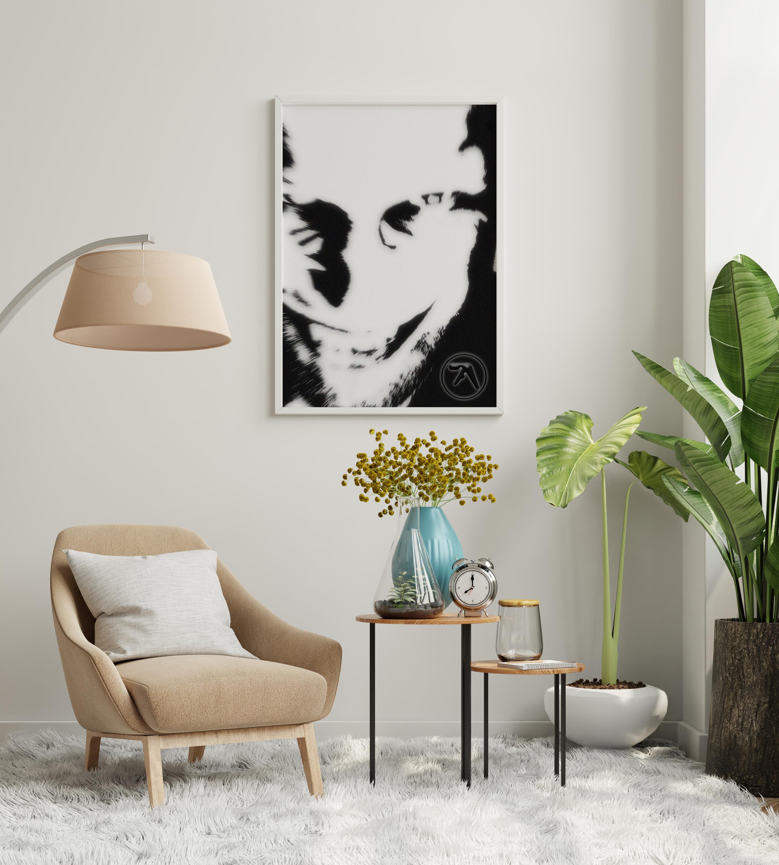 Aphex Twin Poster Techno Poster 90s Music Wall Art Acid House Print ...