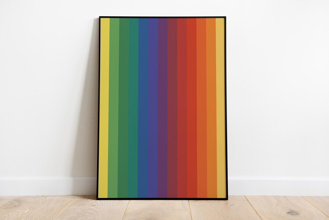 Ellsworth Kelly Abstract Art Print Color Spectrum Poster, Moma Print ...