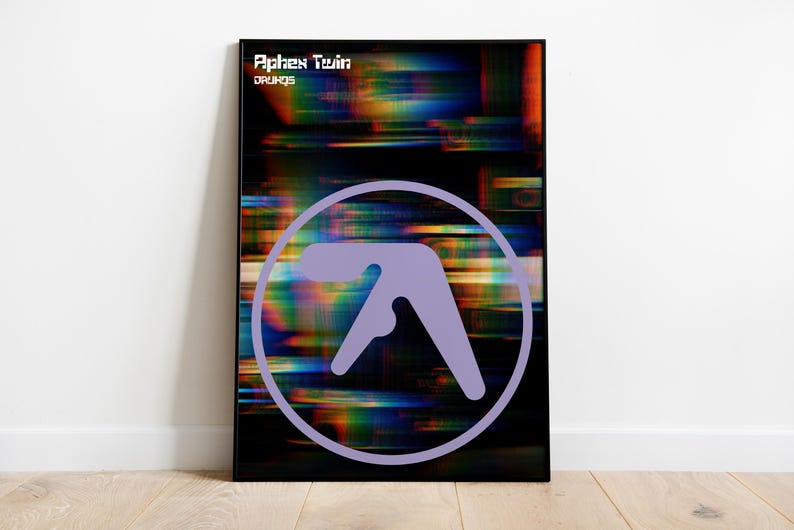 Aphex Twin Inspired Album Art Prints – Syro, Drukqs, Selected Ambient ...