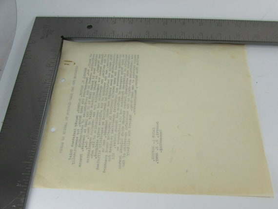 WWII US Army Citation Oak Leaf Cluster Legion of Merit Carbon Copy Art ...