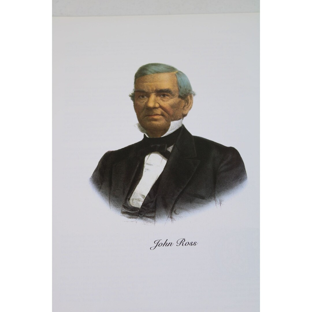 Native American Indian Print John Ross Cherokee Chief 90840 - Etsy