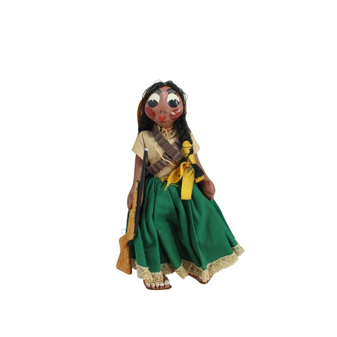 Mexico Female Bandito Doll Mexican Bandit Tourist Vintage 88253 - Etsy