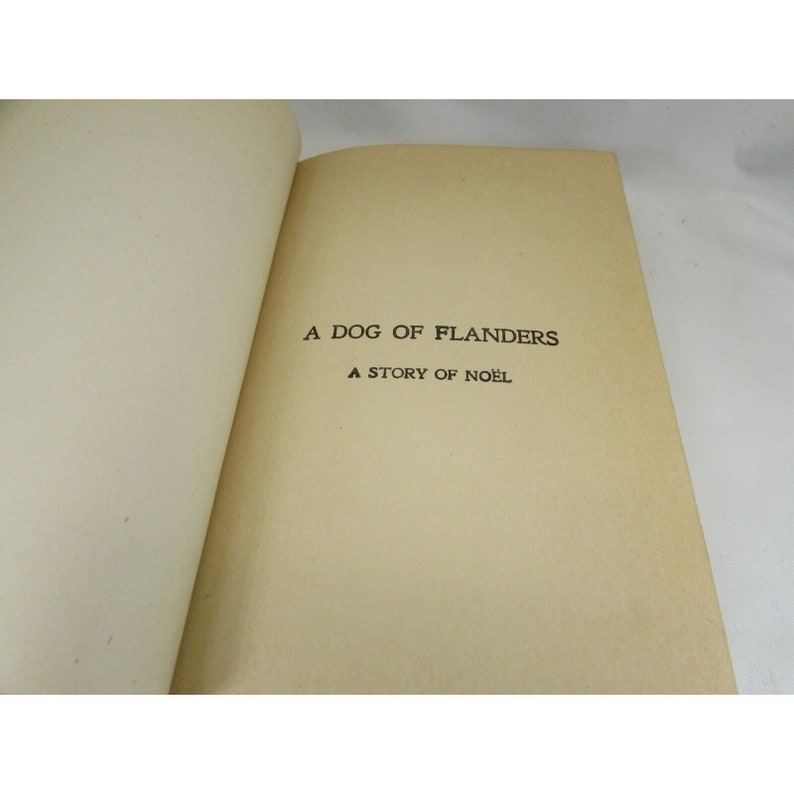 A Dog of Flanders Ouida Louisa De La Rame Antique Book 52211 - Etsy