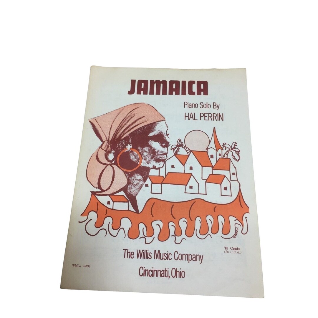 Jamaica Piano Solo Hal Perrin Vintage Sheet Music 23963 - Etsy