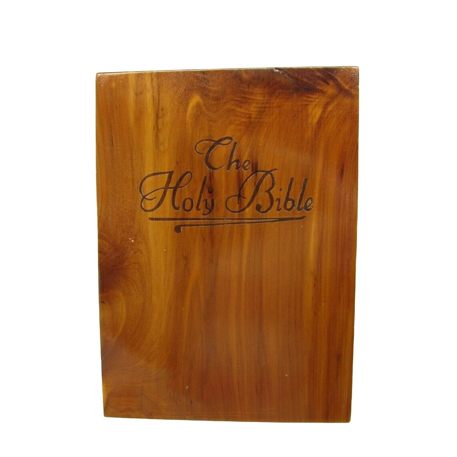 Bible in Cedar Box - Etsy