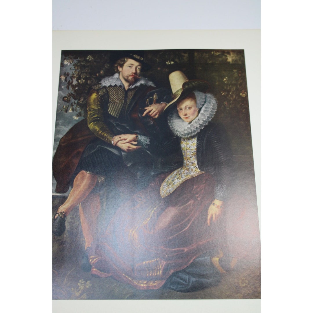 Rubens Print Isabella Brant Peter Paul Vintage 88701 1st Wife First - Etsy