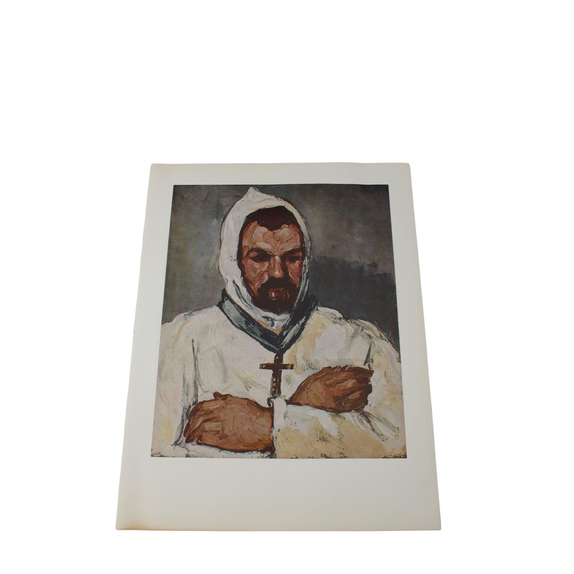 Paul Cezanne Uncle Dominic as a Monk Print Vintage 53830 - Etsy