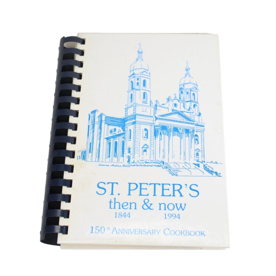 St Peters 1994 150 Anniversary Cookbook 89936 Mansfield OH - Etsy