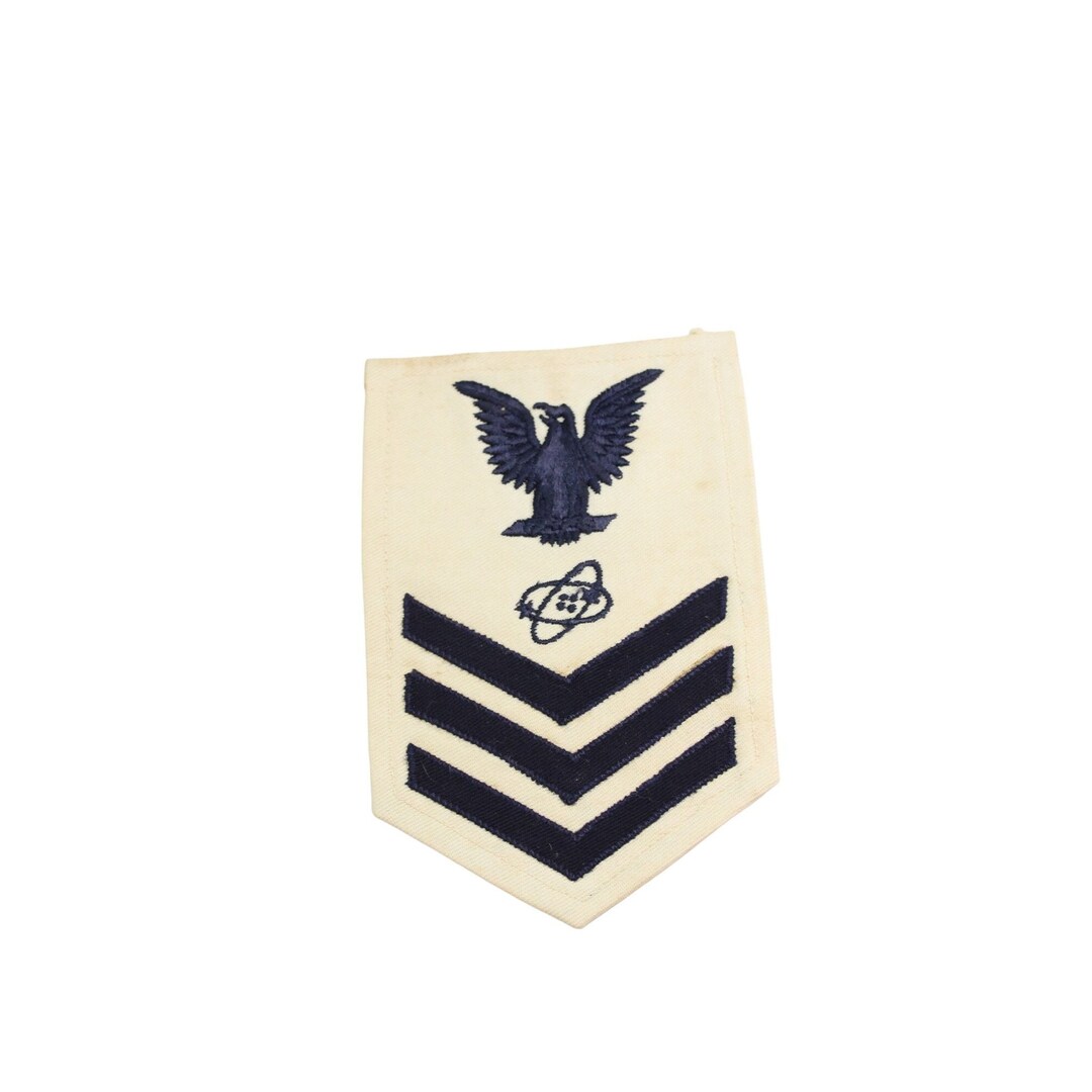 WWII US Navy Petty Officer Electronics Tech CNT Sleeve Rank Rate E4 6 ...