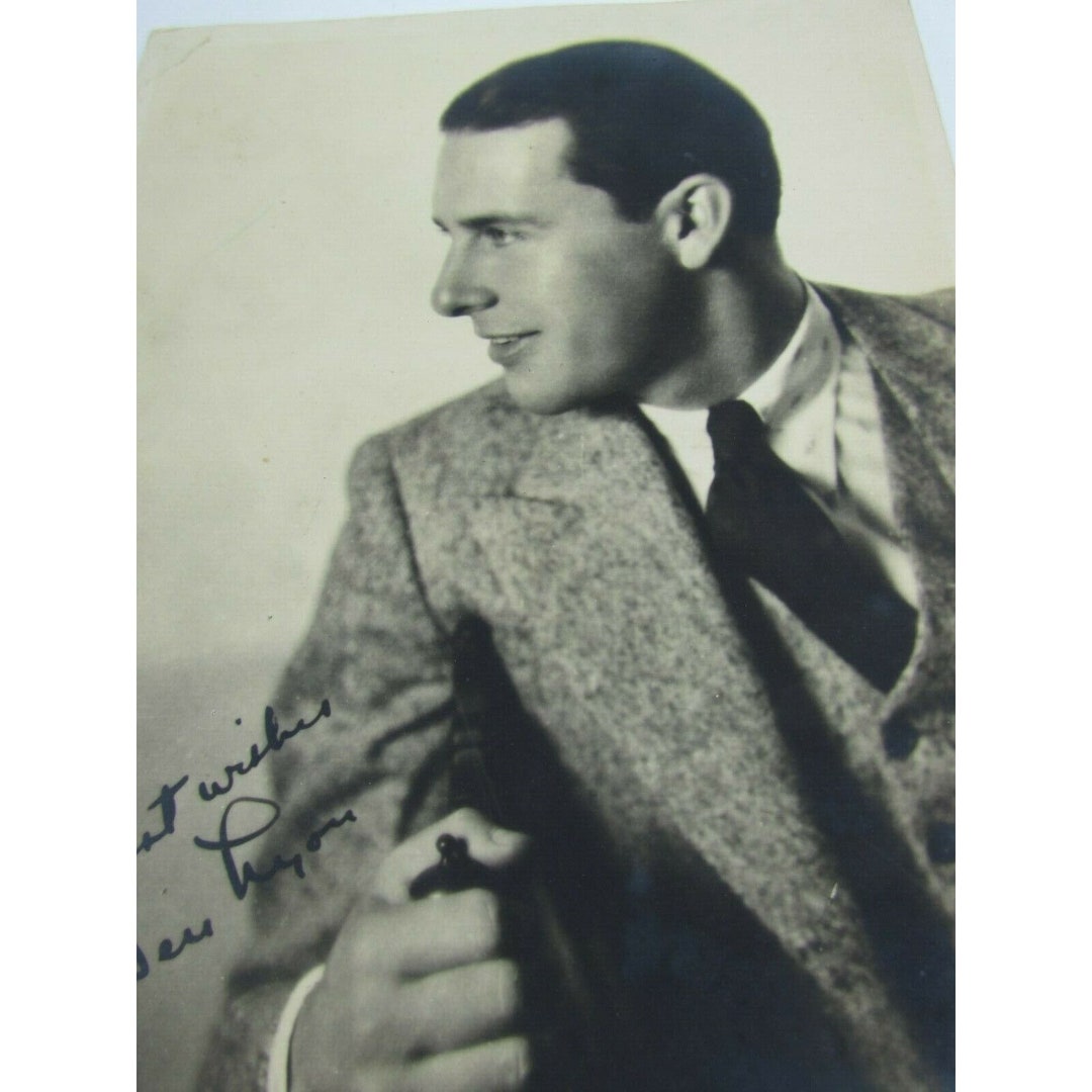 Vintage Studio Photo Actor Ben Lyon 30537 1930s - Etsy