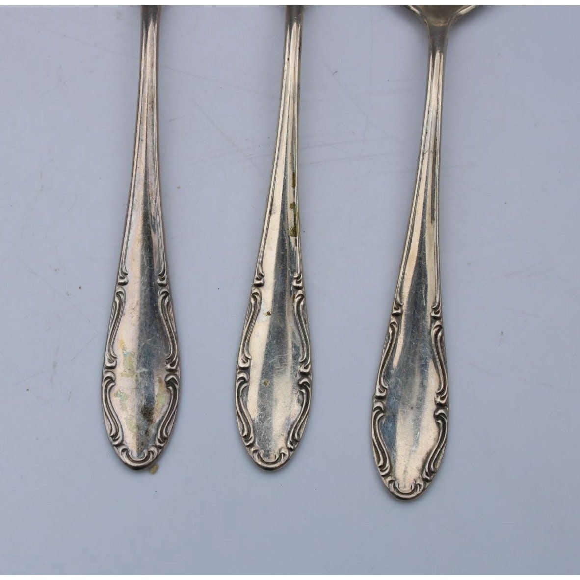 2 Vintage Wellner Germany Silver Teaspoon Tea Spoon 53969 - Etsy