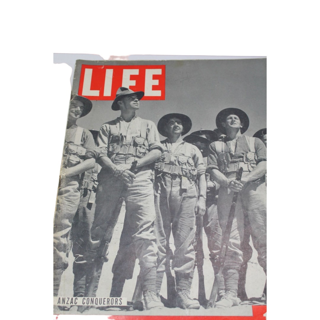 February 24 1941 Life Magazine Hitler in Balkans Anzac Soldiers 89003 ...