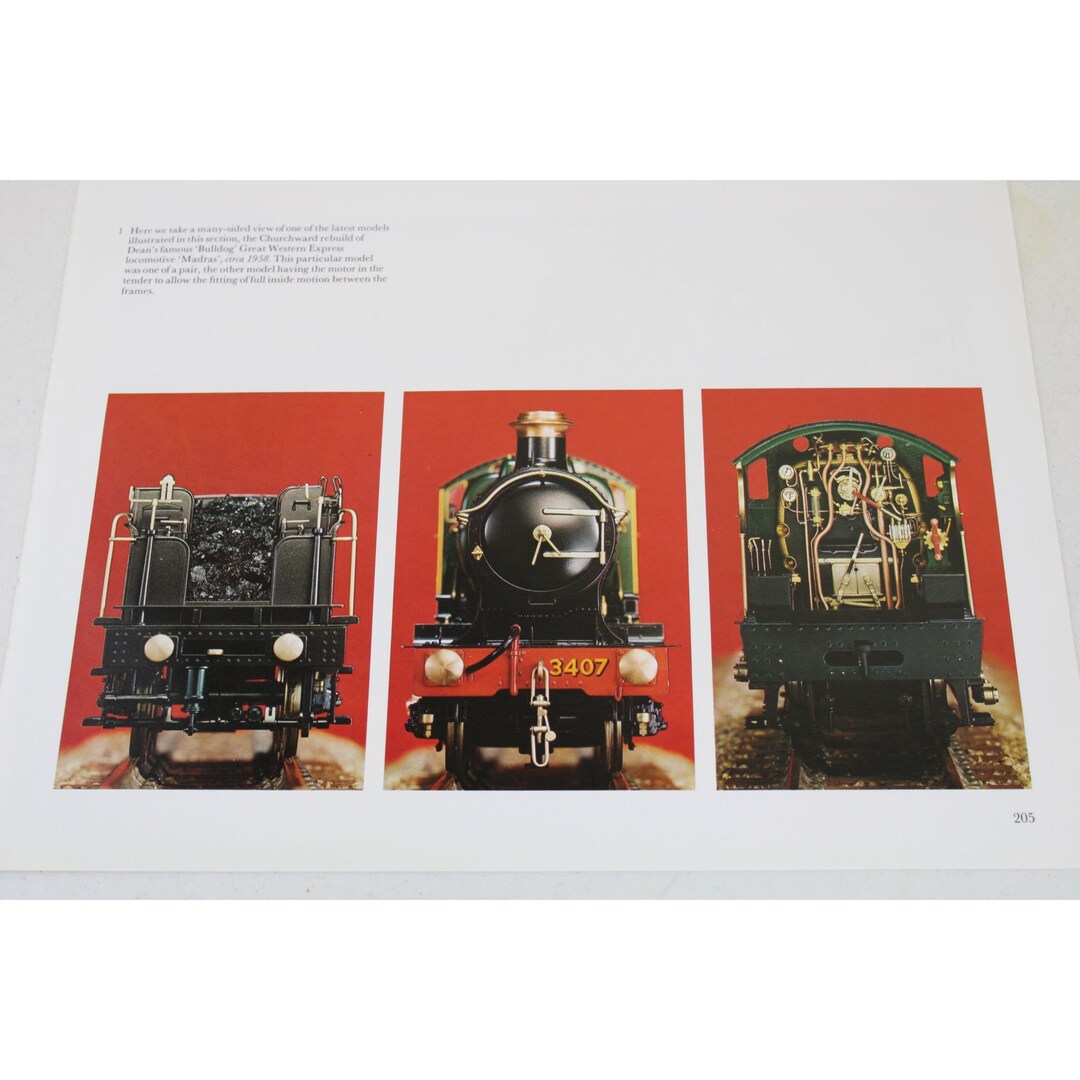 Great Westernbulldog Madras Train Pannier London Toy Model Museum Print ...