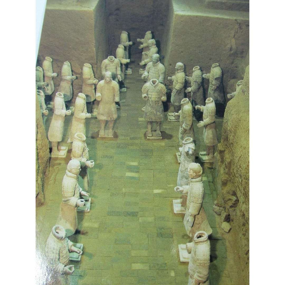 Vintage Qin Dynasty Terra Cotta Warriors Postcard 31619 China ...