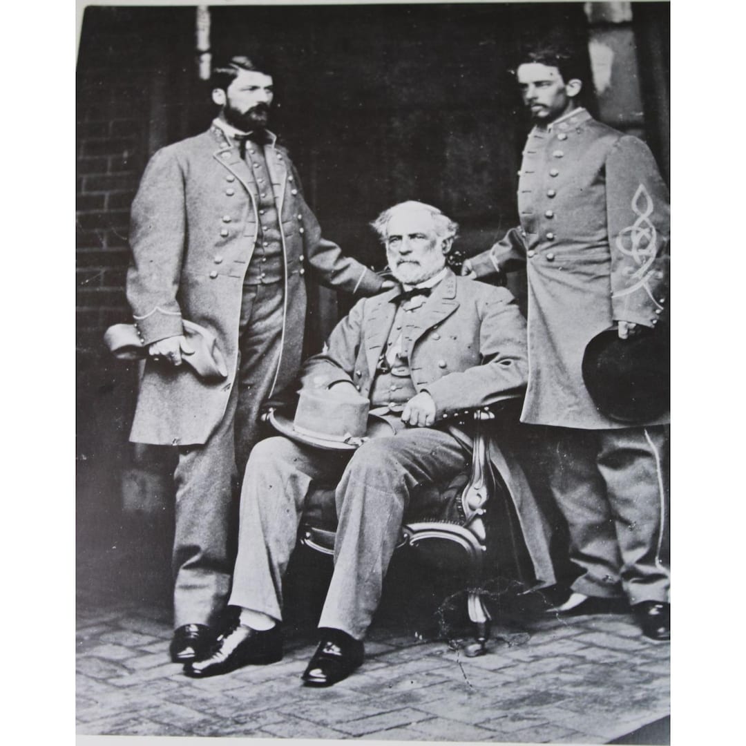 General Robert E Lee Civil War Photo Repro Print DPA Series 93290 - Etsy