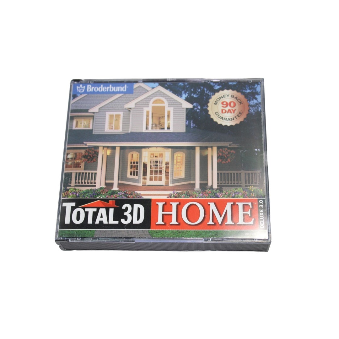 Broderbund Total 3D Home Deluxe 3.0 66949 - Etsy
