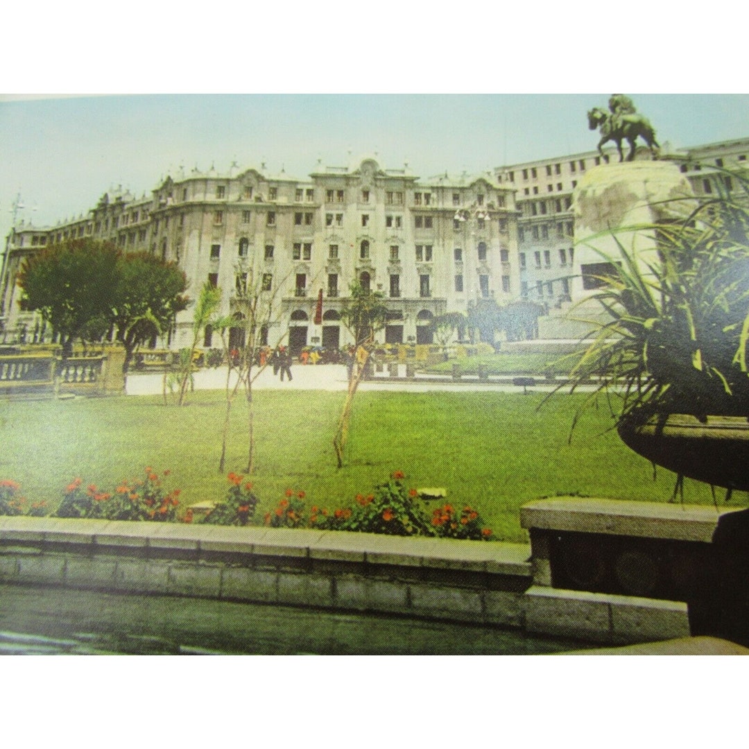 Vintage Lima Peru Postcard Gran Hotel Bolivar 34904 - Etsy