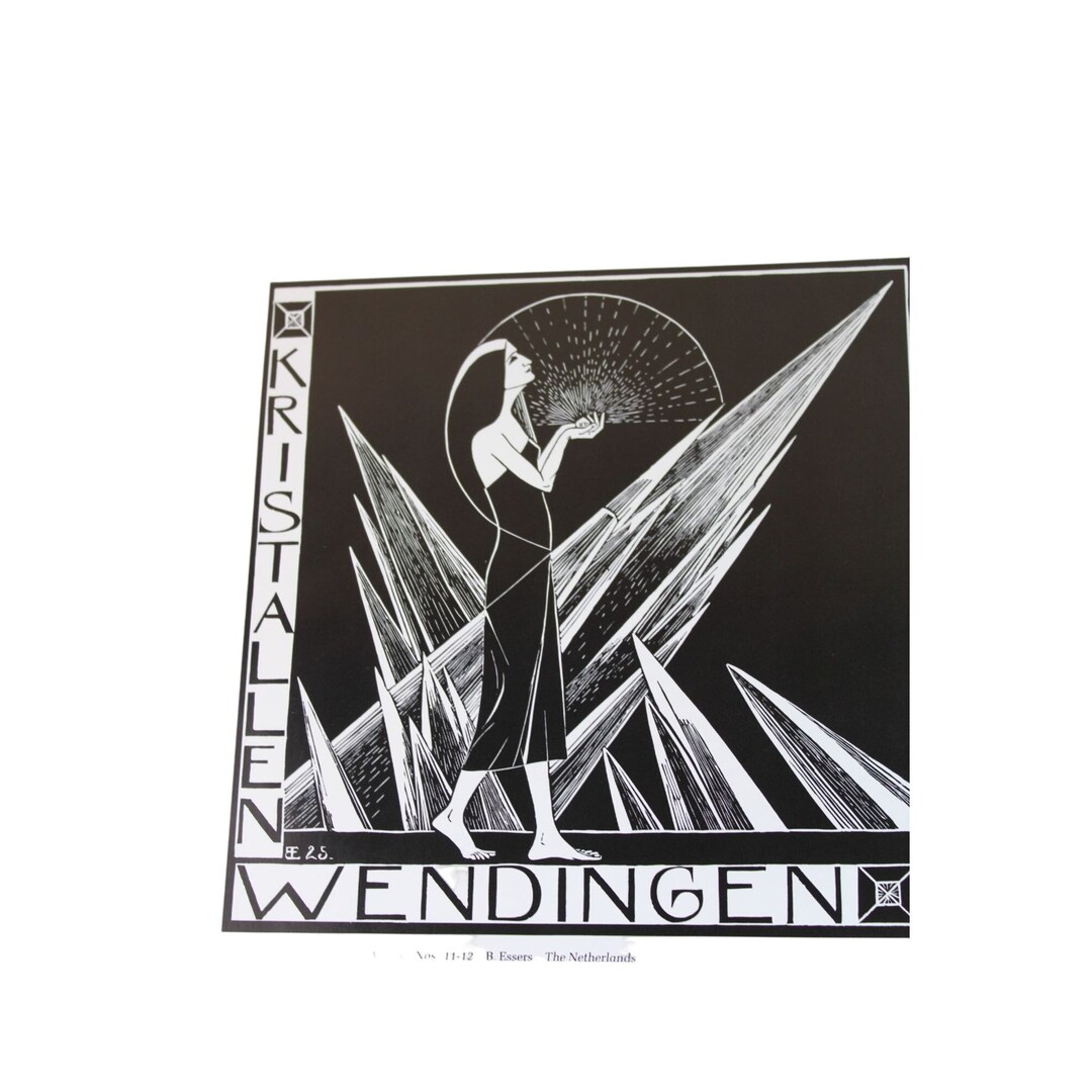 Wendingen 1920 Netherlands Magazine Cover Print 91783 Vintage Repro - Etsy