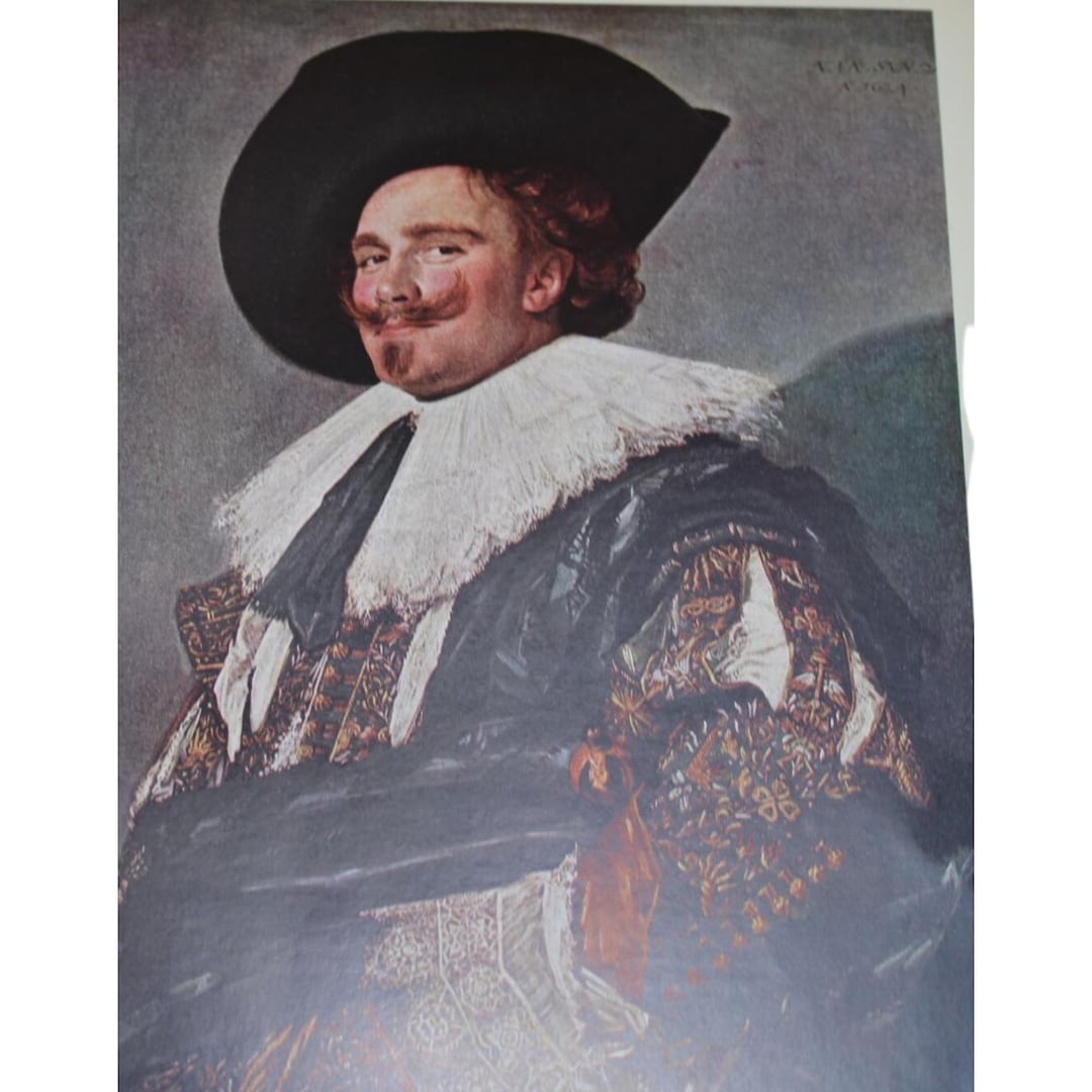 Frans Hals the Laughing Cavalier Print Vintage 93009 Dutch School - Etsy