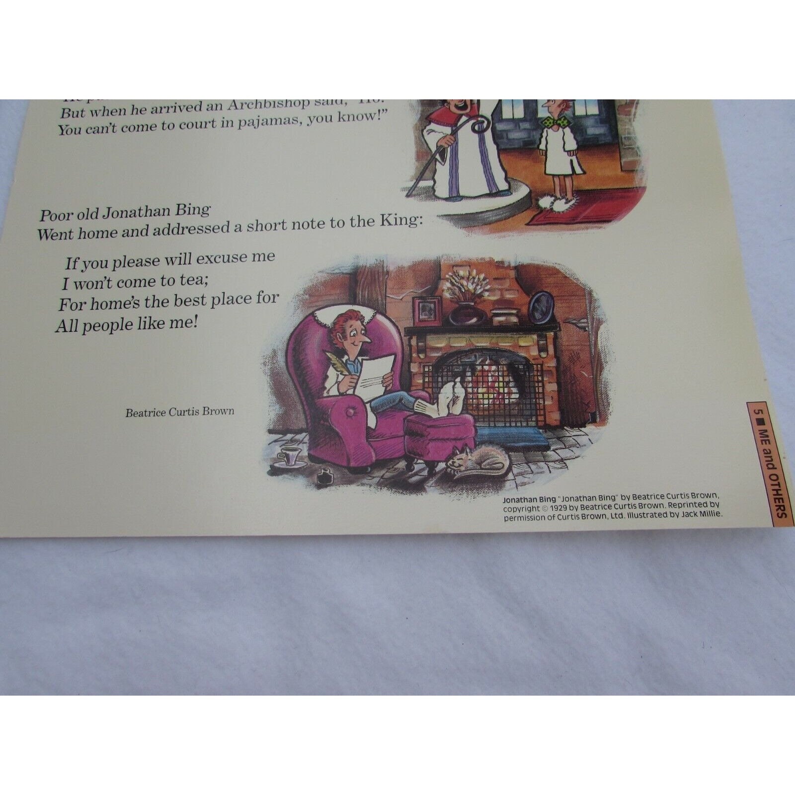 Jonathan Bing Grade School Poster Beatrice Curtis Brown 30240 Poetry ...