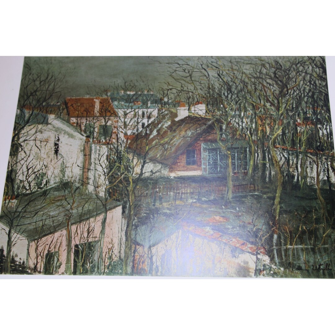 Maurice Utrillo Berlioz Hat Henry IV Hunting Lodge Print Vintage 55084 ...