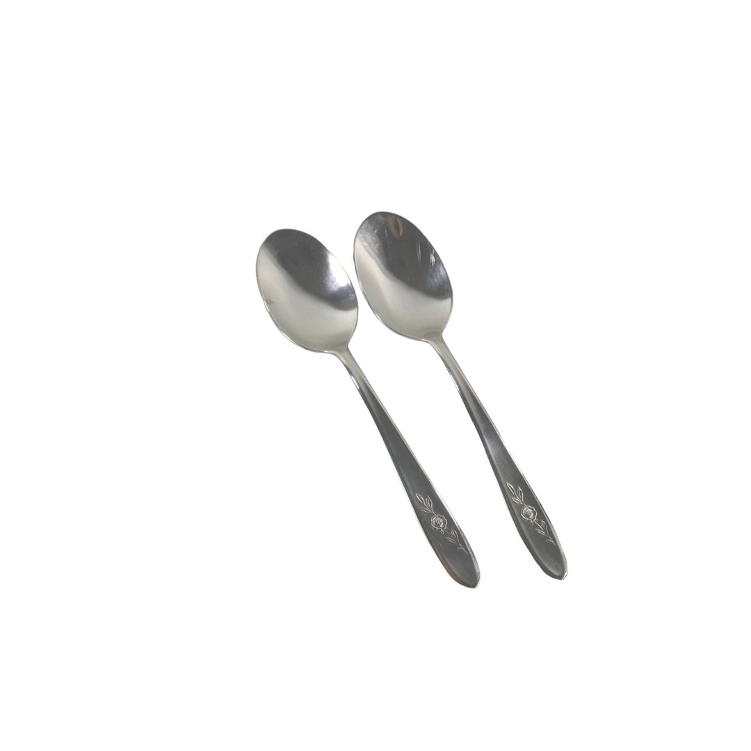 Imperial Delrose Stainless Steel Serving Spoon 2 Vintage 89258 - Etsy