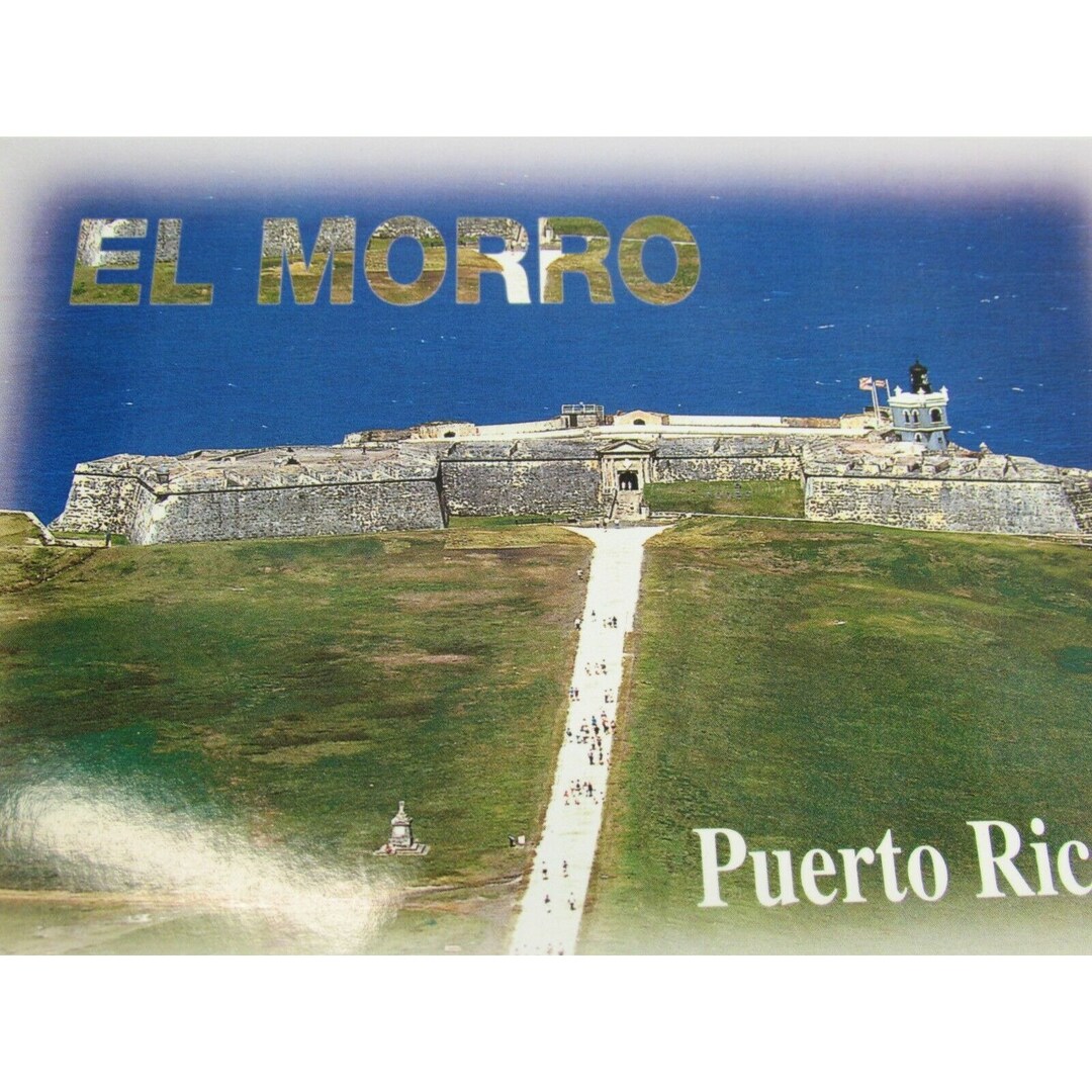 Puerto Rico El Morro Postcard 47288 Cathedral - Etsy