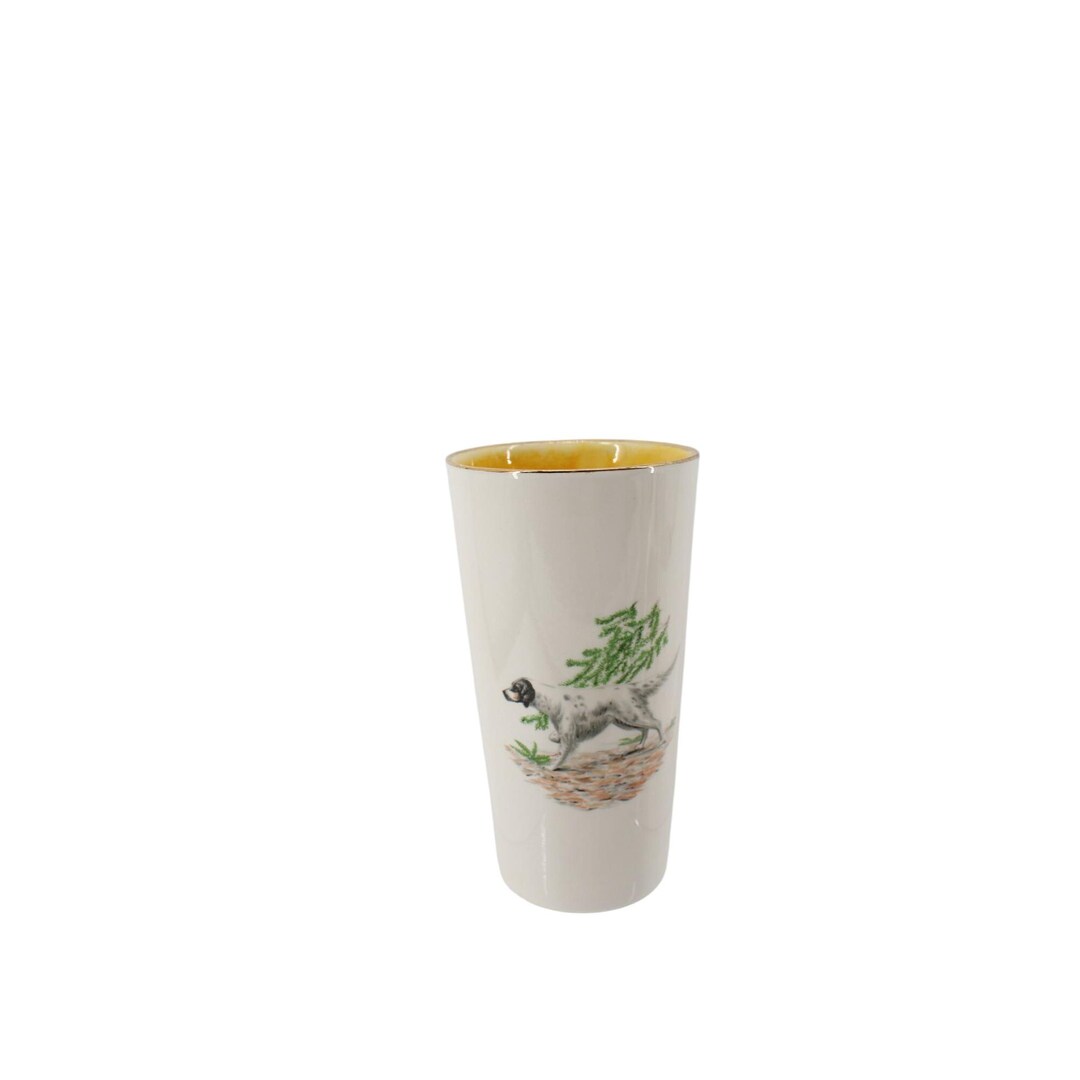 Long Haired Pointer Hunting Dog Ceramic Mug Cup Tumbler Drinkware ...