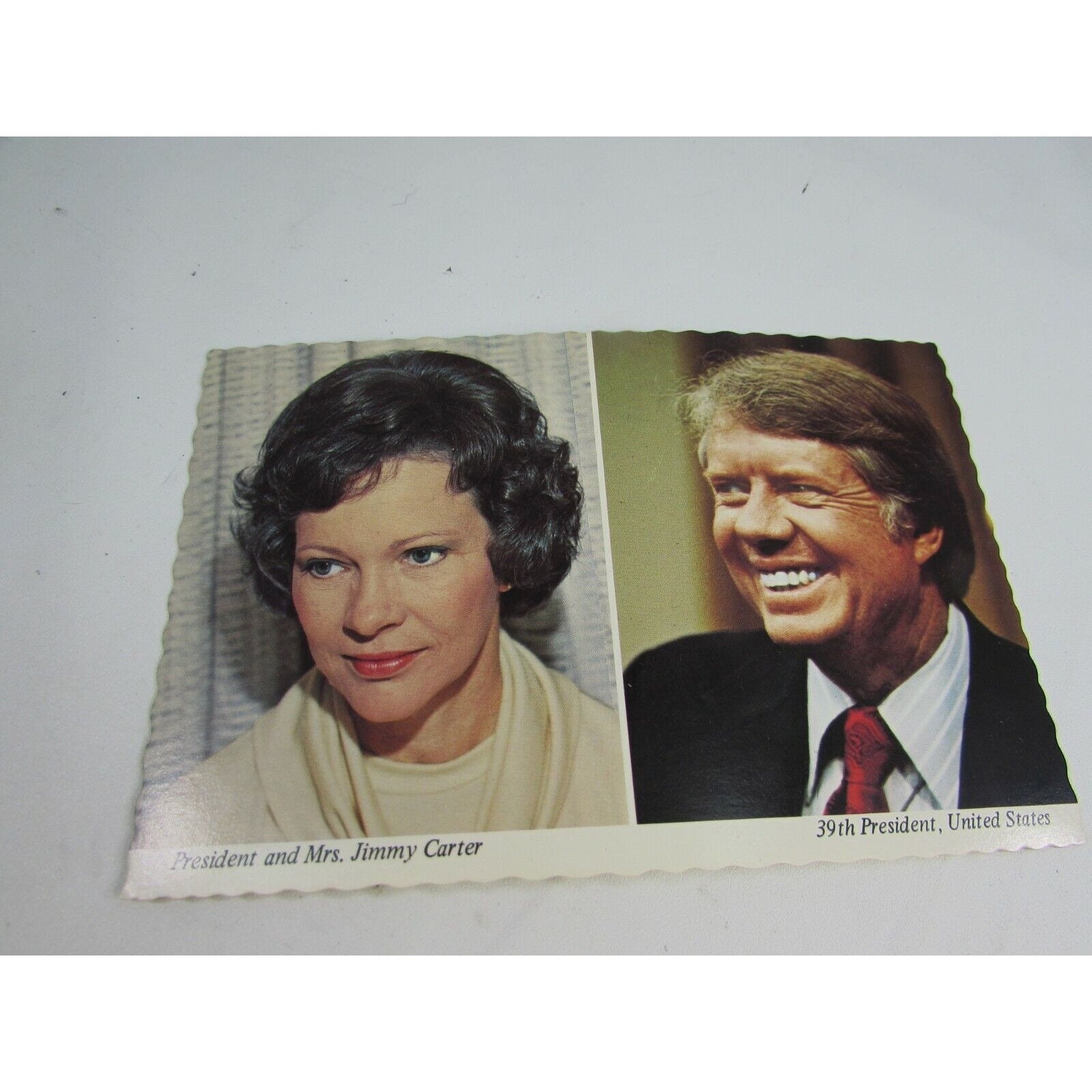 President Jimmy Carter Rosalynn Vintage Postcard 51849 - Etsy