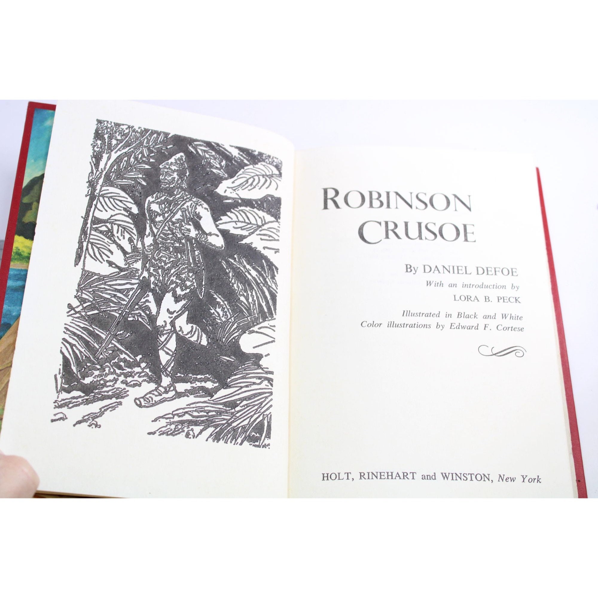 Robinson Crusoe Daniel Dafoe 1961 the Childrens Classics Book 88381 - Etsy