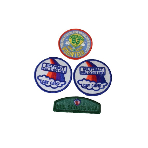 Vintage Girl Scout Patch Scouts USA Gulf Coast Florid… - Gem