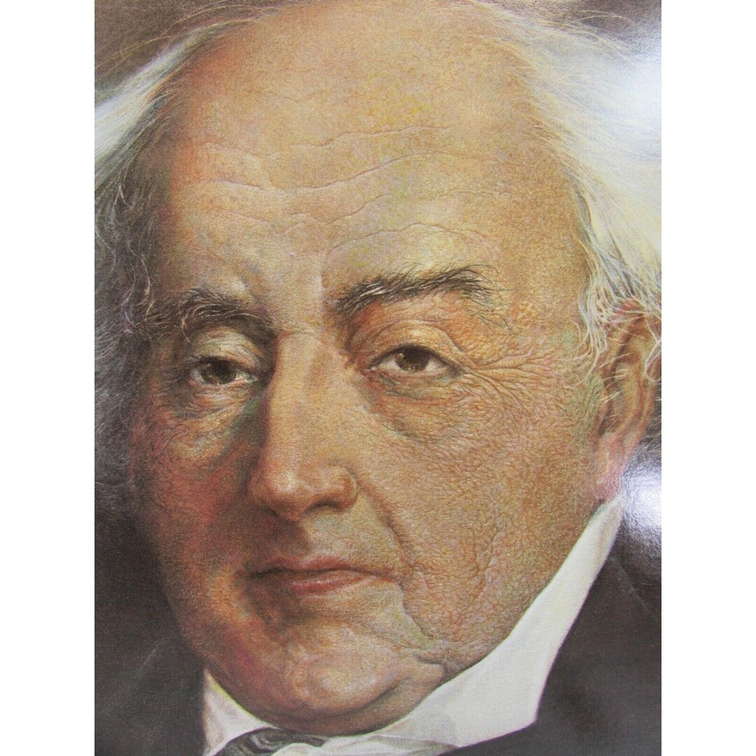 Vintage President John Adams Poster Sam J. Patrick 52686 - Etsy