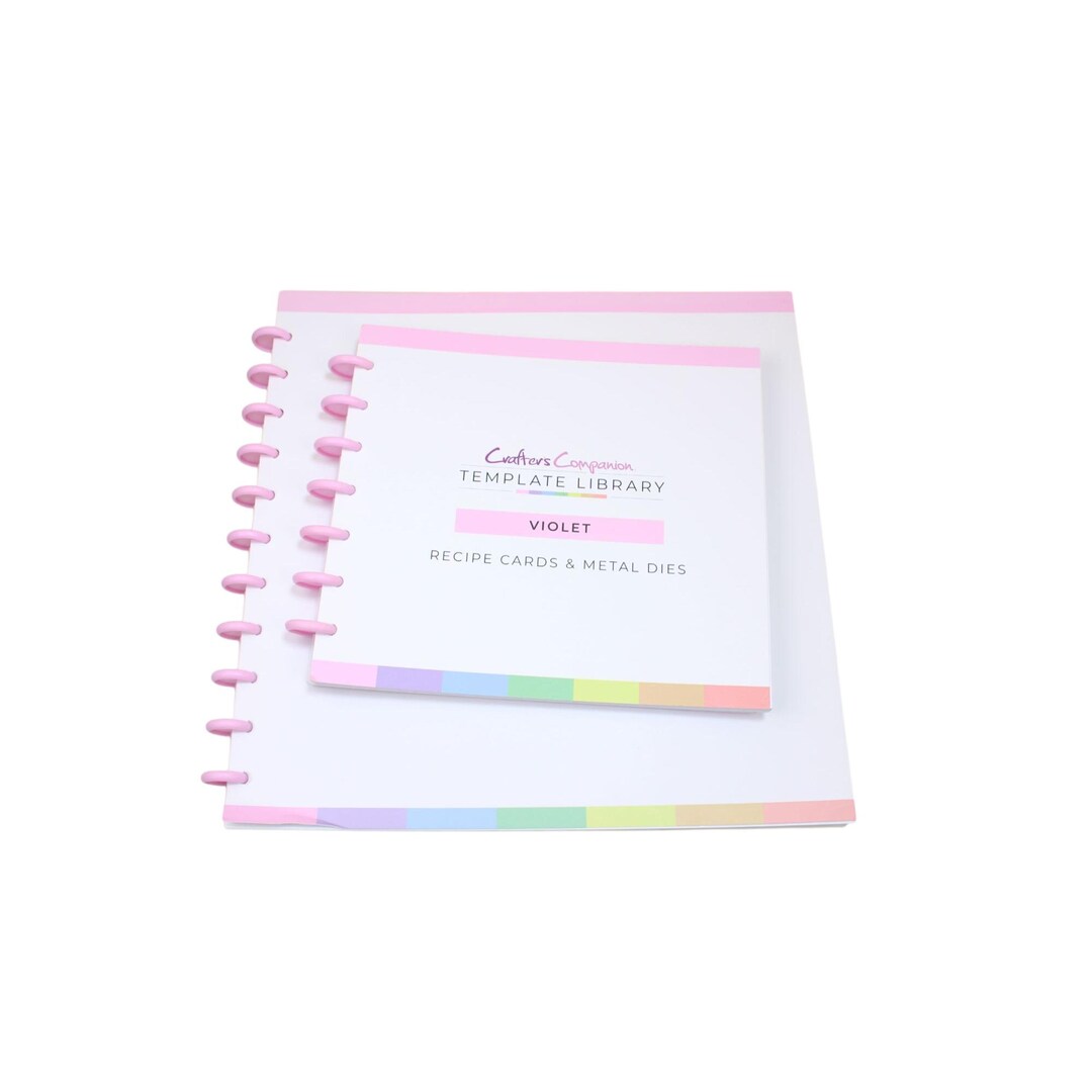 Crafters Companion Template Library Recipe Cards Templates Book 92729 ...