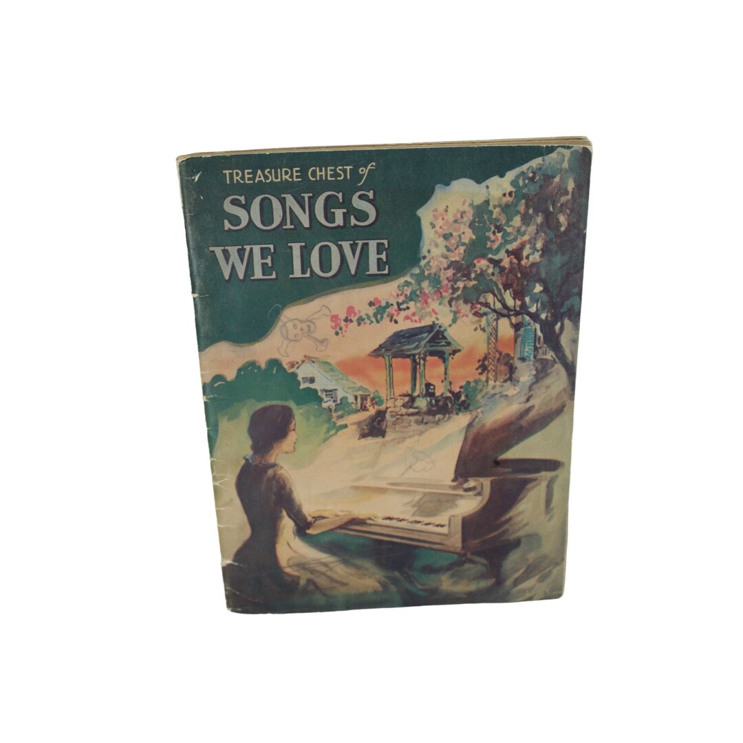 Songs We Love Treasure Chest Song Book Vintage 66479 - Etsy
