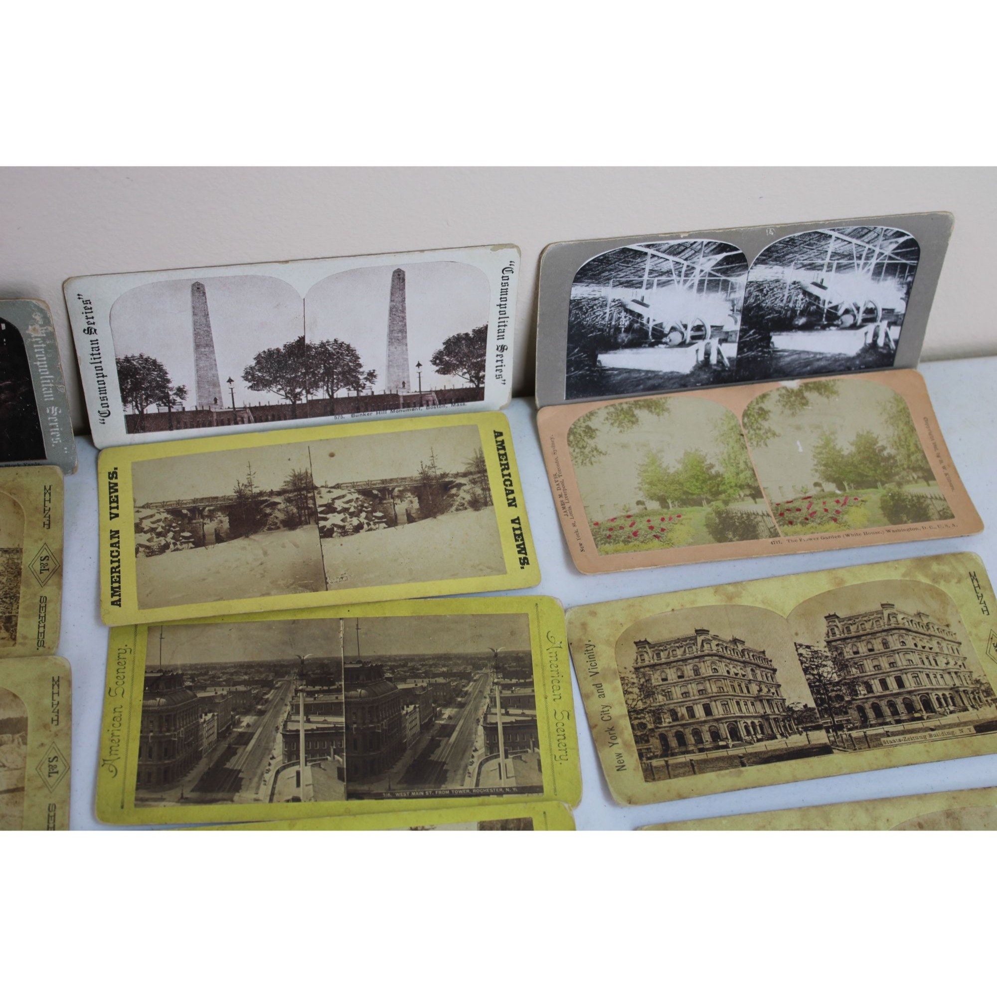 15 Stereoscope Cards Vintage Antique 90644 - Etsy
