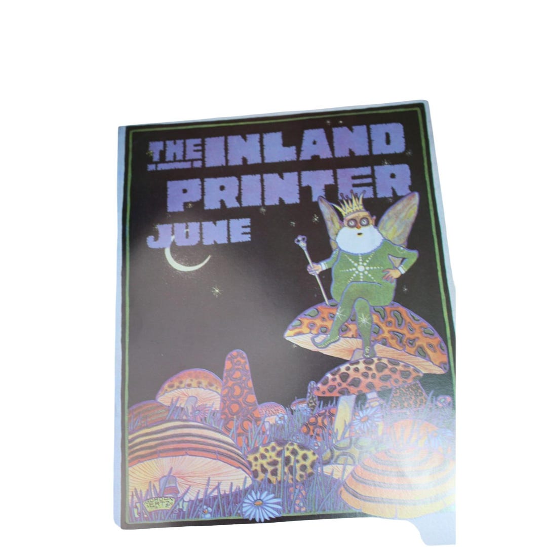 1916 the Inland Printer L'assiette Au Beurre Repro Magazine Cover Print ...