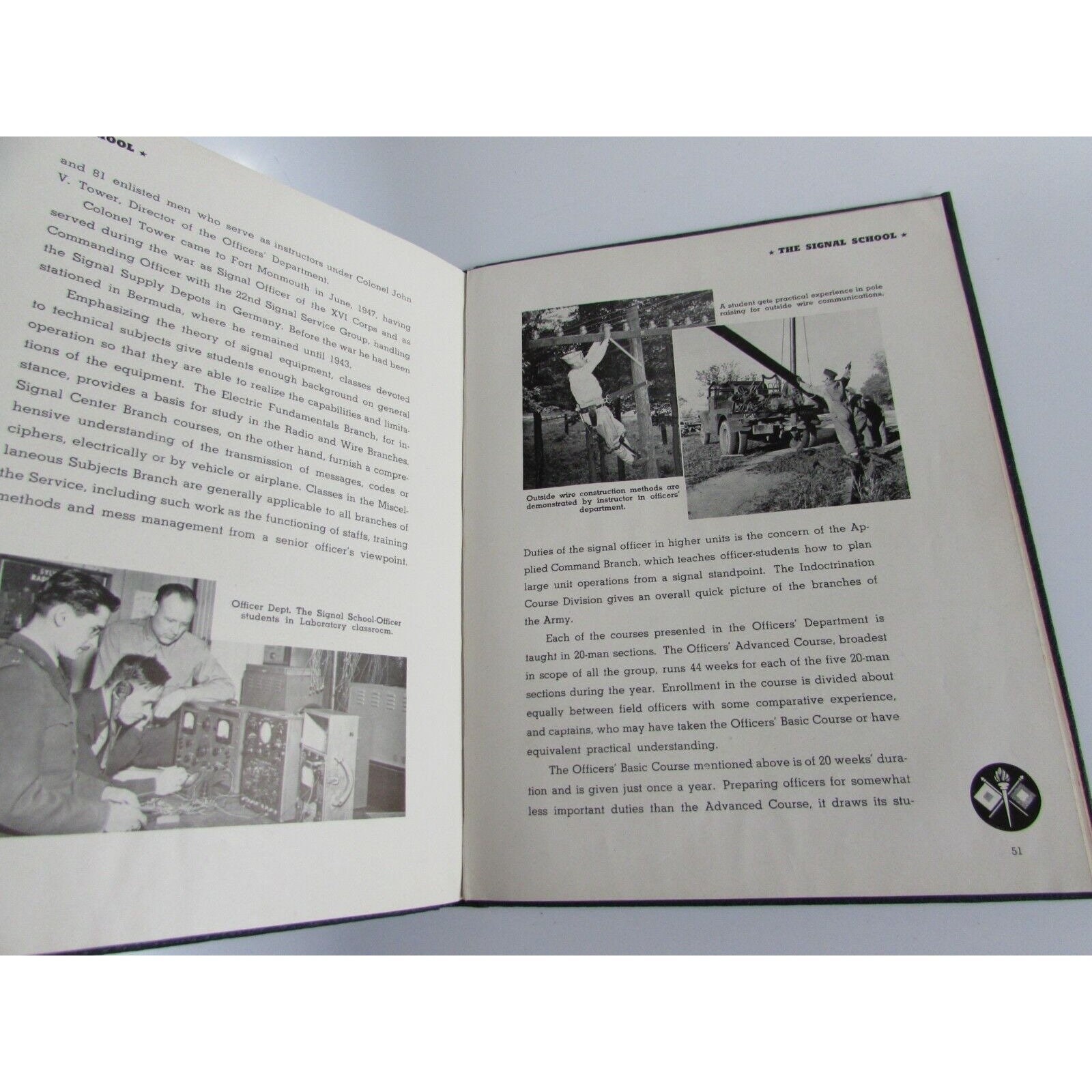 1947 U.S. Army Signal Corps School Yearbook FORT MONMOUTH NJ - Etsy