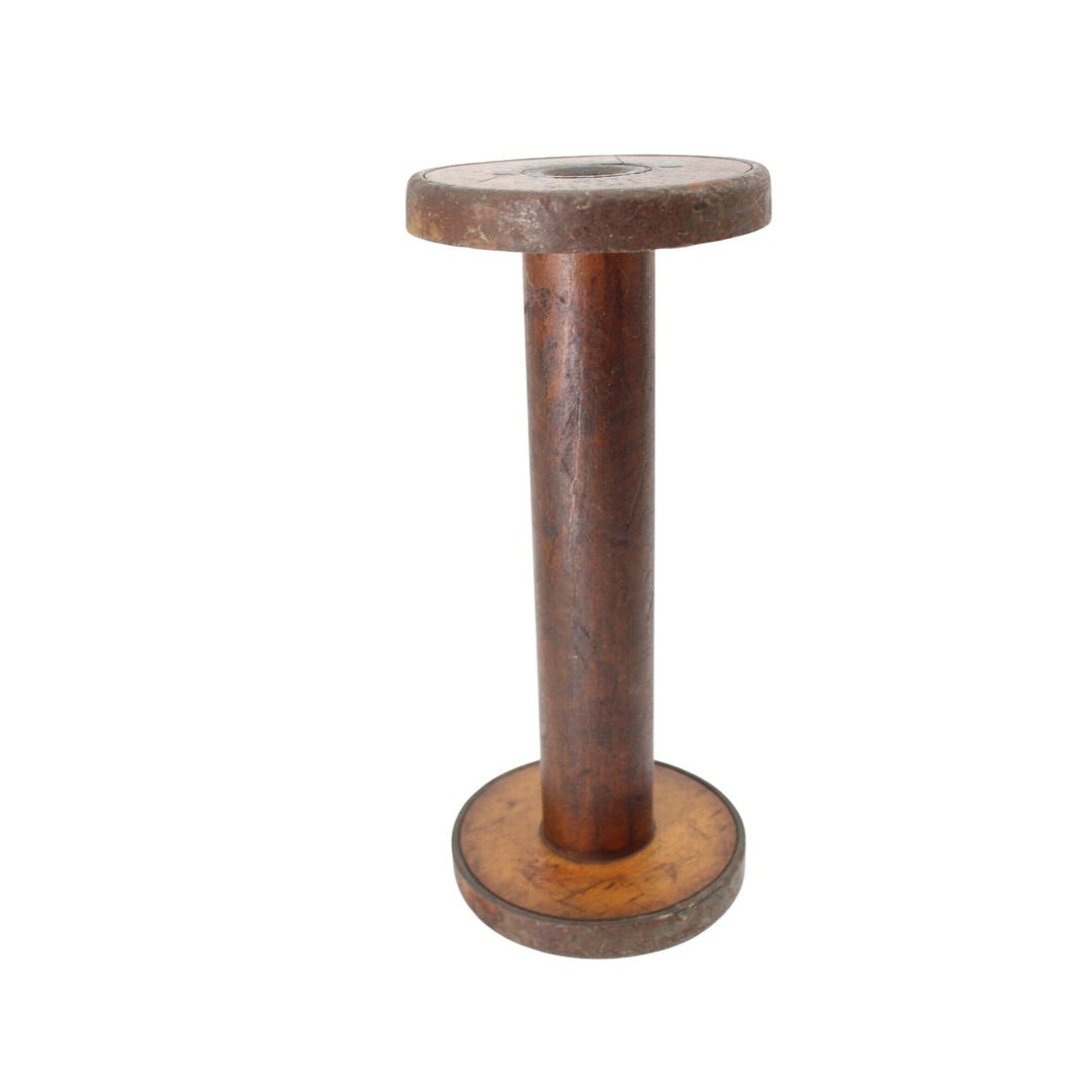 Large Wooden Spool Fiber Yarn Mill Antique Wood 94457 - Etsy
