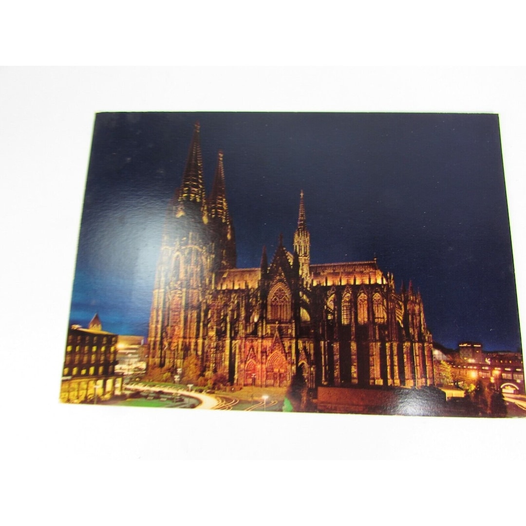 Vintage Postcard Koln Am Rhein Dom Cologne Cathedral Germany 30614 - Etsy