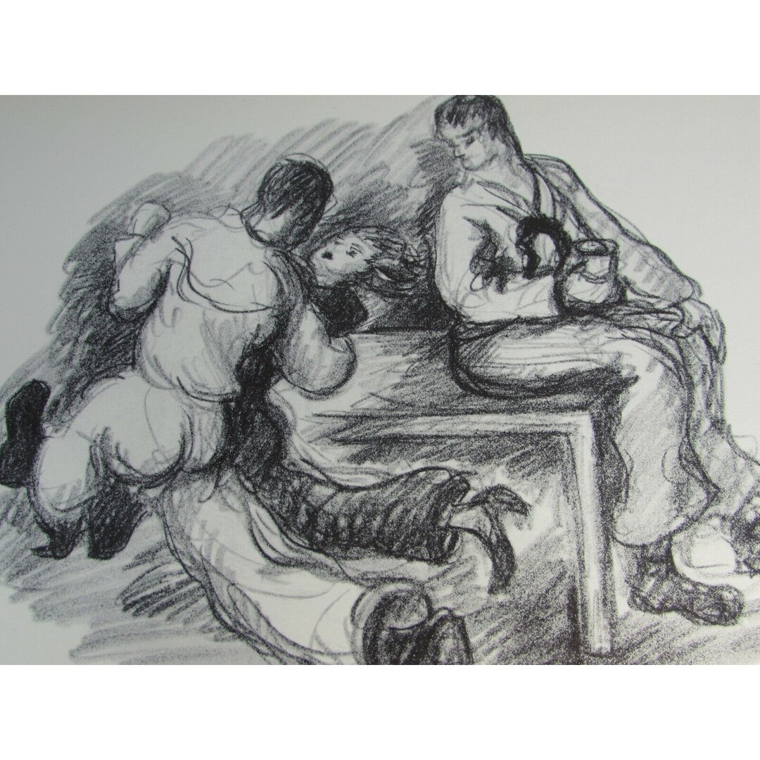 Sailors Dancing Waldo Pierce Vintage Print Lithograph 27751 - Etsy