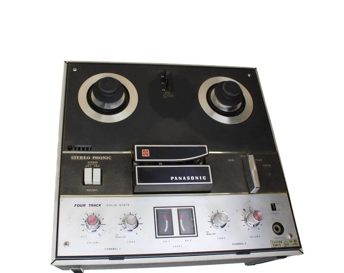 Panasonic Reel to Reel Stereo Phonic RS 760S 91898 for PARTS or REPAIR ...