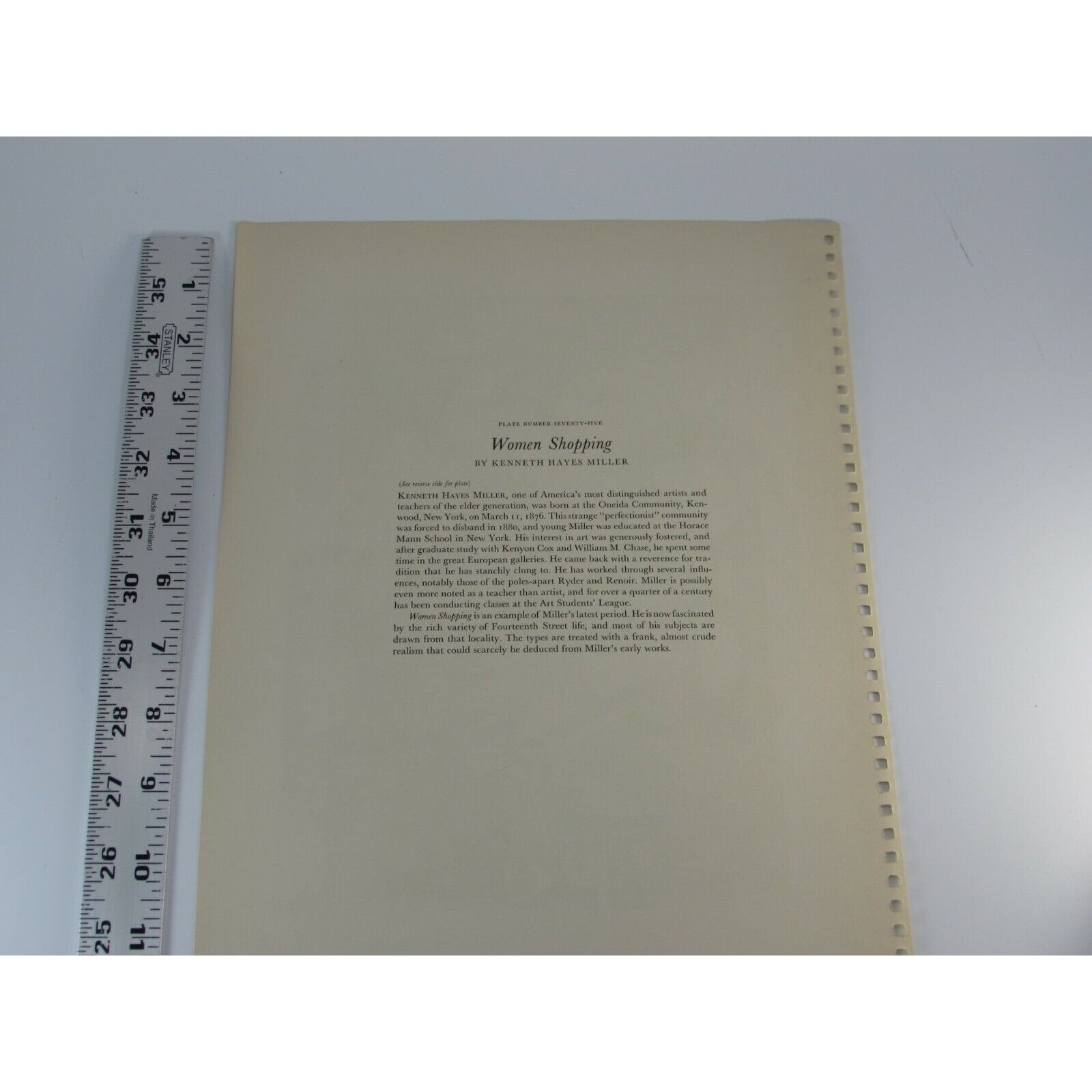 Women Shopping Kenneth Hayes Miller Vintage Print Lithograph - Etsy